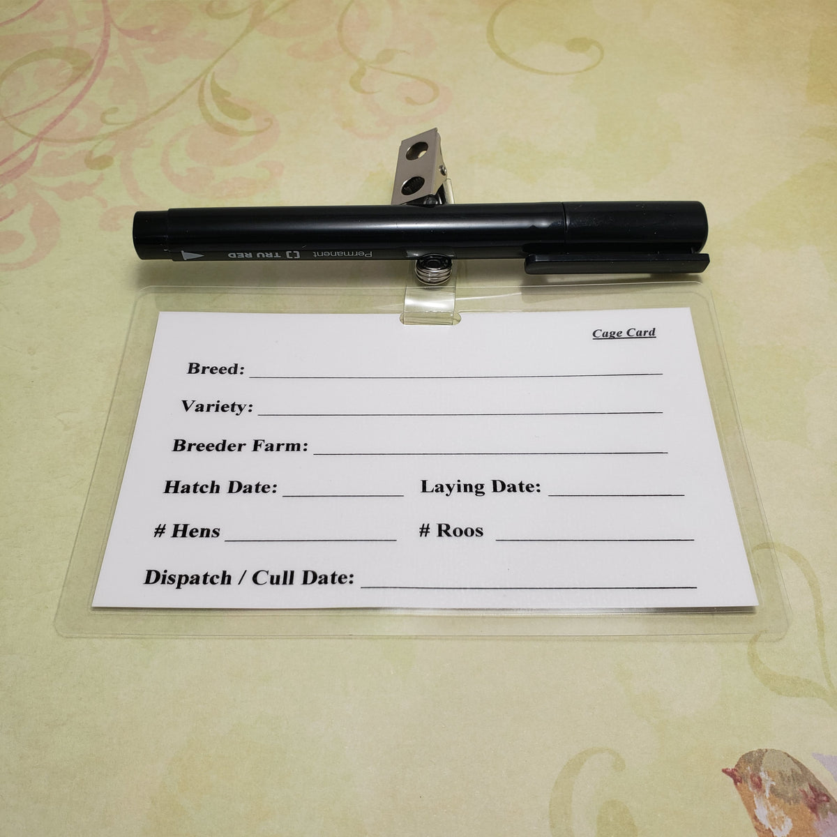 Cage Cards (Deluxe) – AJ Farms, LLC